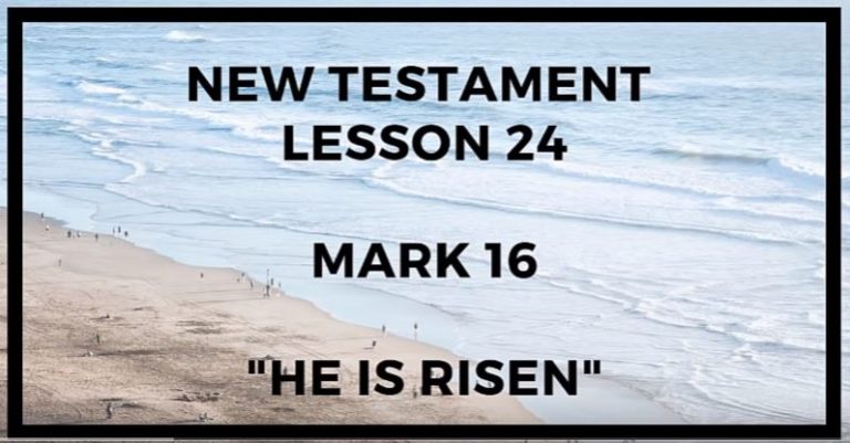 Come Follow Me – Mark 16 – He is Risen | Jeremy Eveland