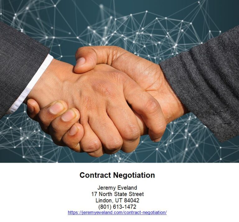 Contract Negotiation | Jeremy Eveland