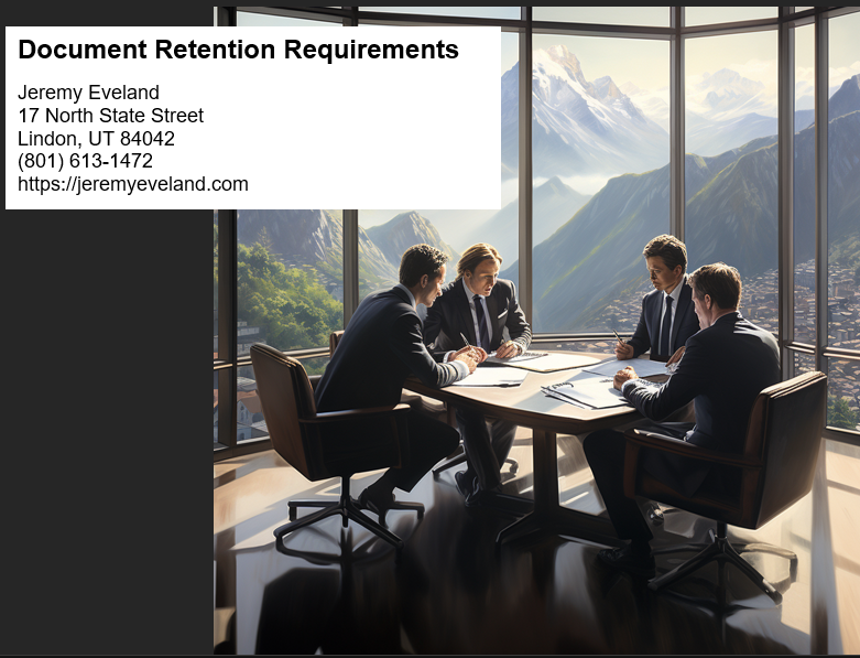 Document Retention Requirements | Jeremy Eveland